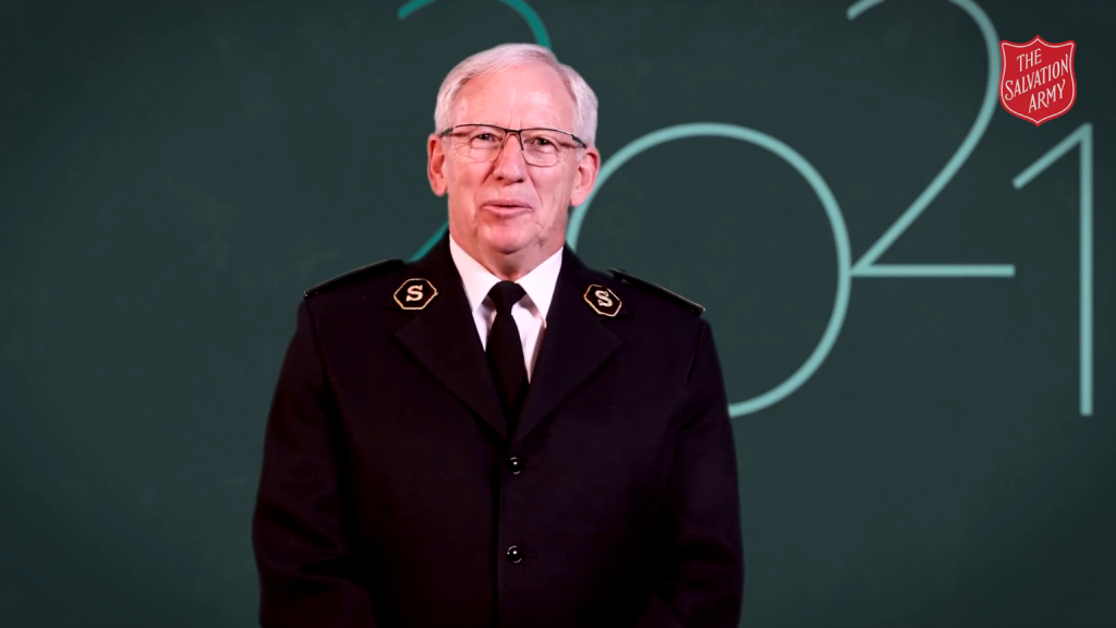 Bienvenue en 2021 ! Message du Général Brian Peddle | L'Armée du Salut ...